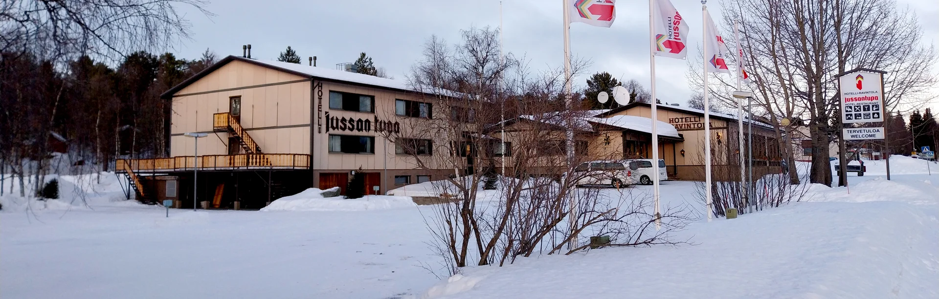 Hotelli Jussantupa in Hetta, Finland | Transun